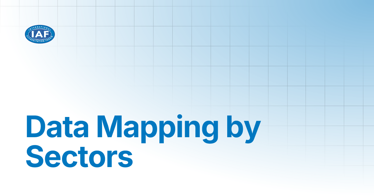 Data Mapping by Sectors | Accreditation Bodies